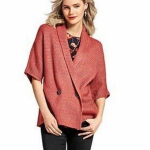CAbi | Sweaters | Cabi Chunky Knit Cardigan Rust Small | Poshmark